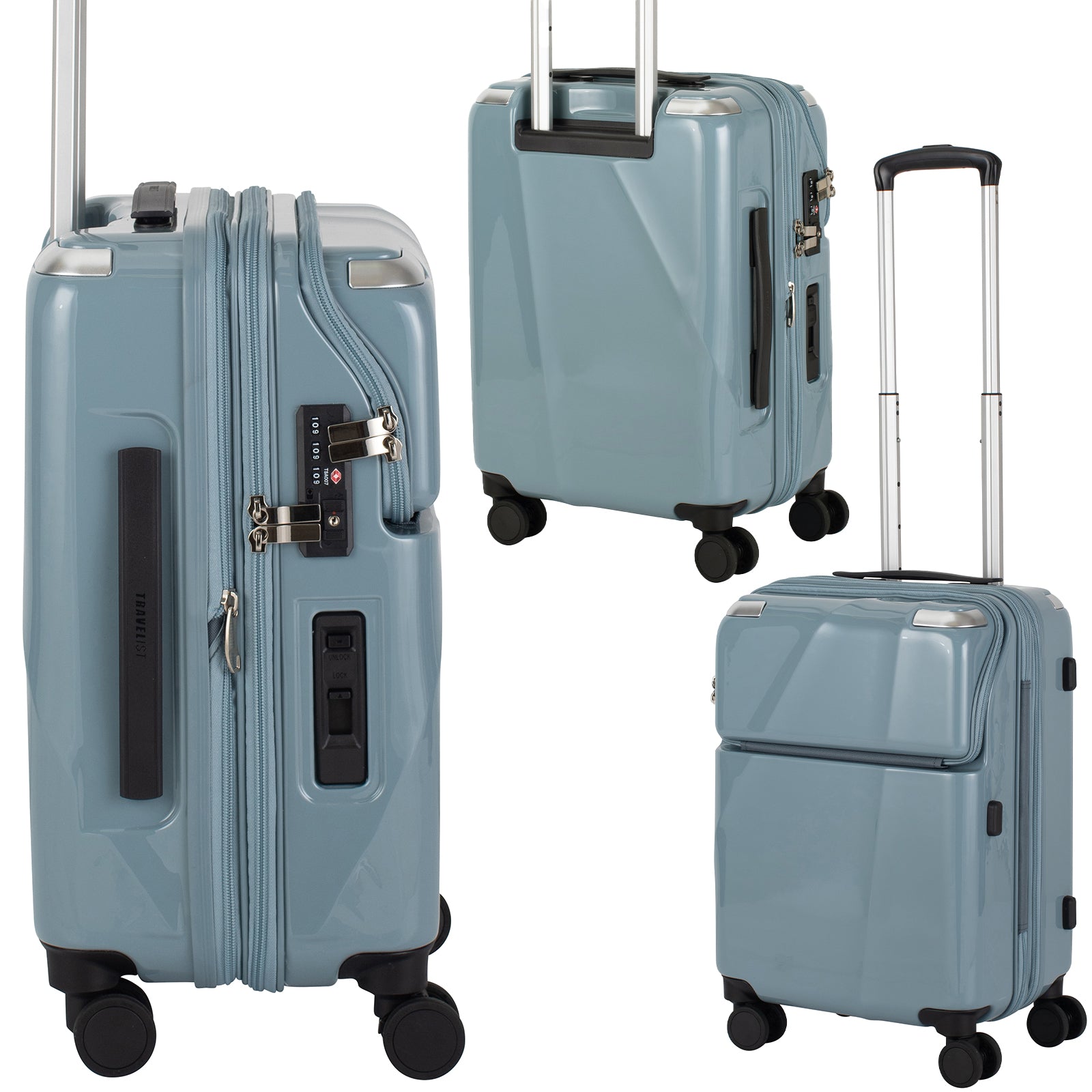 シエラ【S】 35L（拡張時43L） 2～3泊 機内持込サイズ ストッパー付き スーツケース | TRAVELIST公式